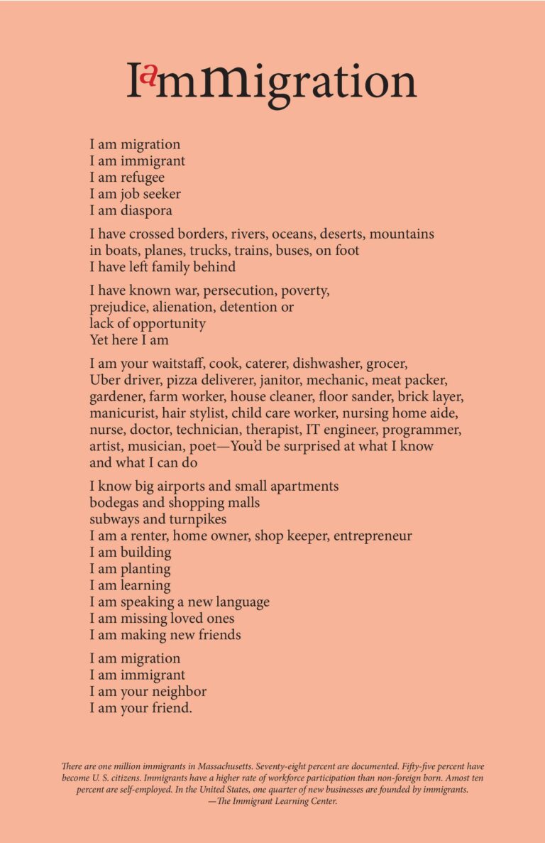 IAmMigration - A Poem by Ben Jacques - Sanctuary United Church of Christ